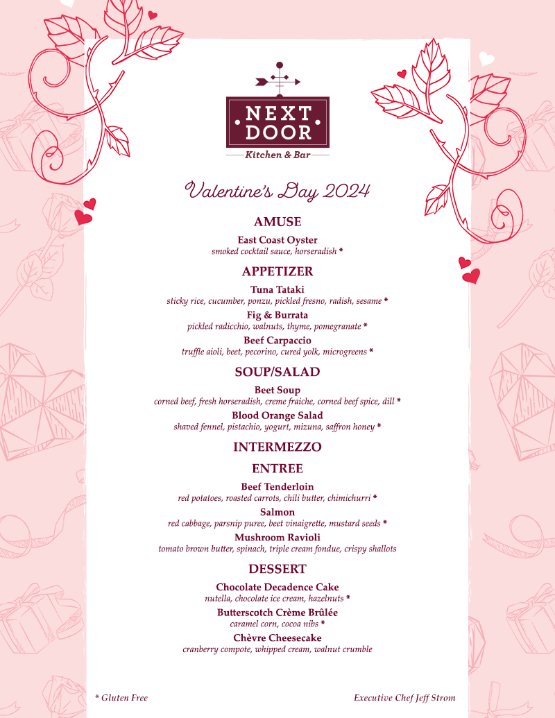 Events – Next Door Kitchen & Bar